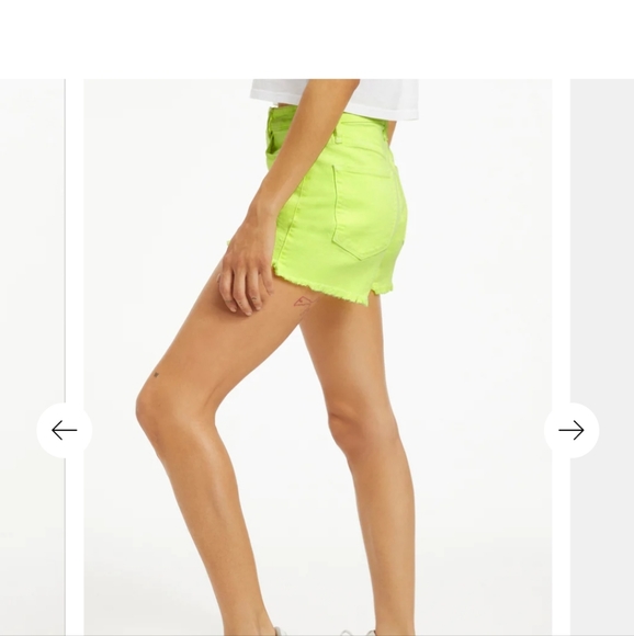 Good American | Shorts | Good American 9s Shorts High Rise Nwt Stretch ...